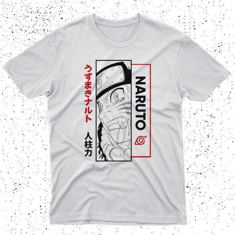 Polera Algodón - Naruto v2 (2 colores) - Nicoshohoku