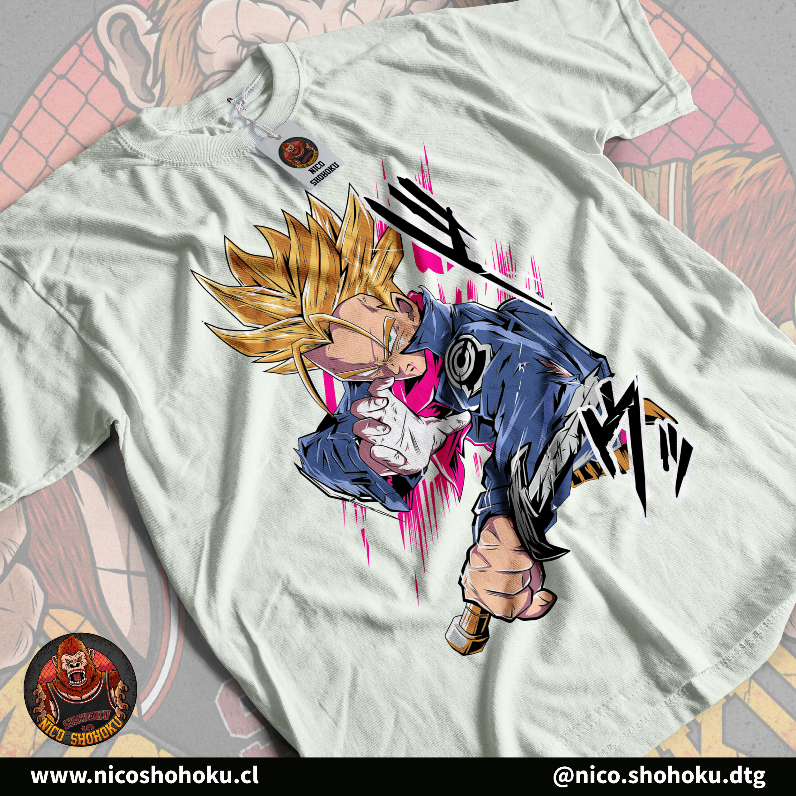 Polera Algodón - Trunks del Futuro (VL) - Nicoshohoku